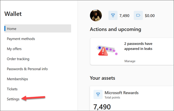 ¿Qué es Microsoft Edge Wallet y cómo usarlo? - Tiempo de Frikis