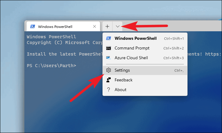 Cómo personalizar y cambiar la configuración de la terminal de Windows en Windows 11