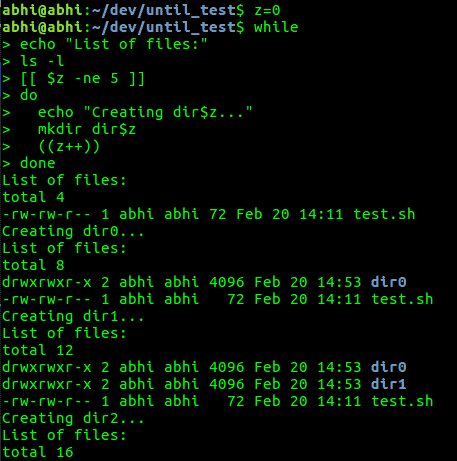 Bash 'While' Loop: tutorial y ejemplos