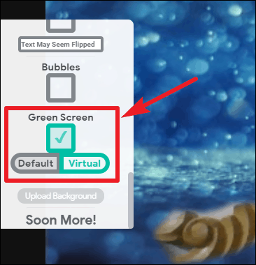 Cómo utilizar efectos visuales para Google Meet