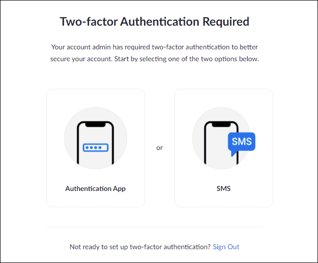 Cómo habilitar Zoom 2FA (autenticación de dos factores)