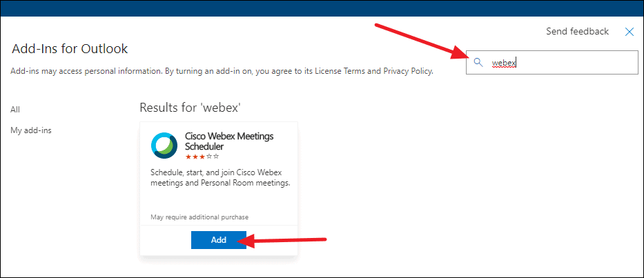 Cómo configurar una reunión de WebEx en Outlook con una cuenta de ...