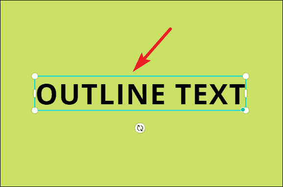 Cómo delinear el texto en Canva