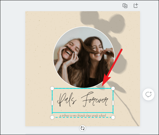 Cómo subrayar el texto en Canva
