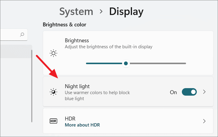 Cómo cambiar el brillo en Windows 11