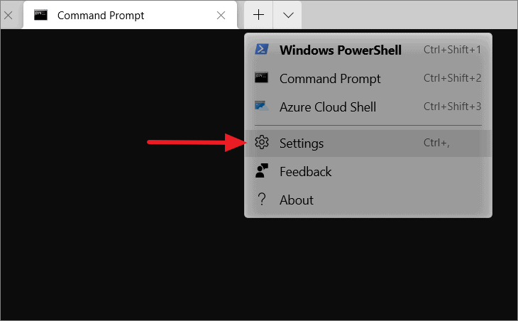 Cómo usar los atajos de teclado terminal de Windows