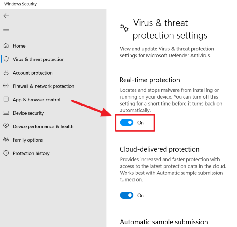 Cómo habilitar o deshabilitar Microsoft Defender en Windows 11