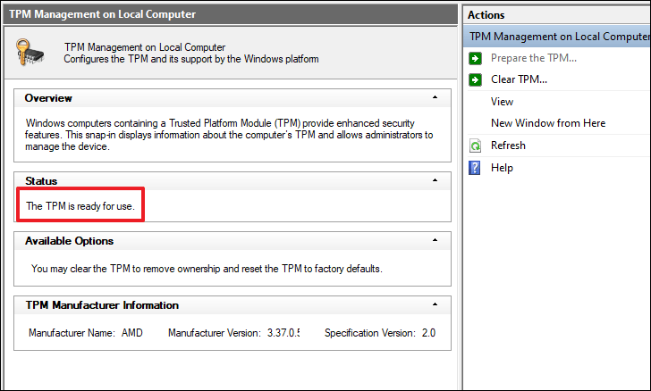 Cómo habilitar TPM 2.0 en la configuración de Gigabyte BIOS