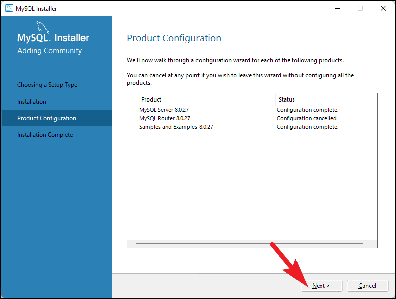 Cómo instalar MySQL en Windows 11