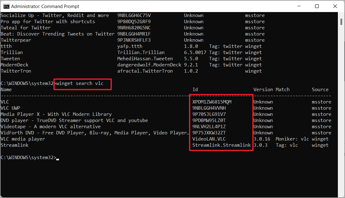 Cómo usar WINGET en Windows 11