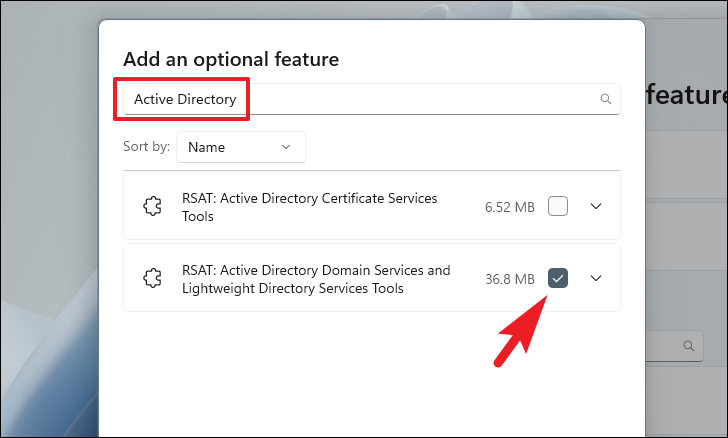 Cómo habilitar Active Directory en Windows 11