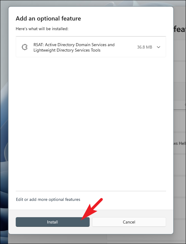 Cómo habilitar Active Directory en Windows 11