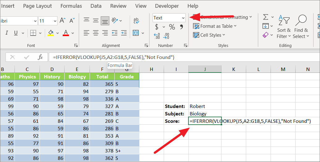 Cómo mostrar fórmulas de celda en Excel