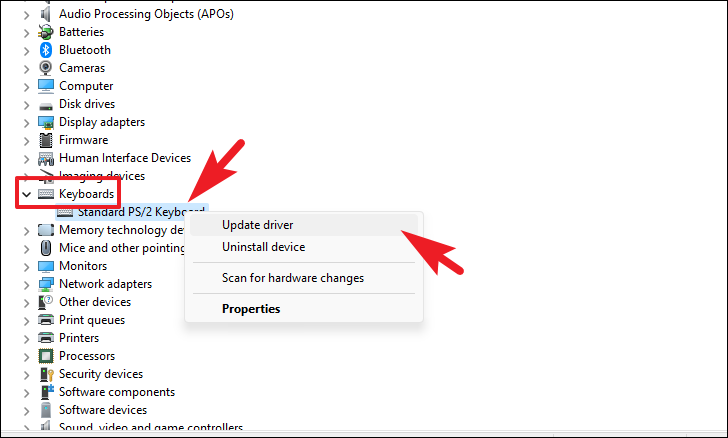 Cómo arreglar la tecla Eliminar no funciona en Windows 11