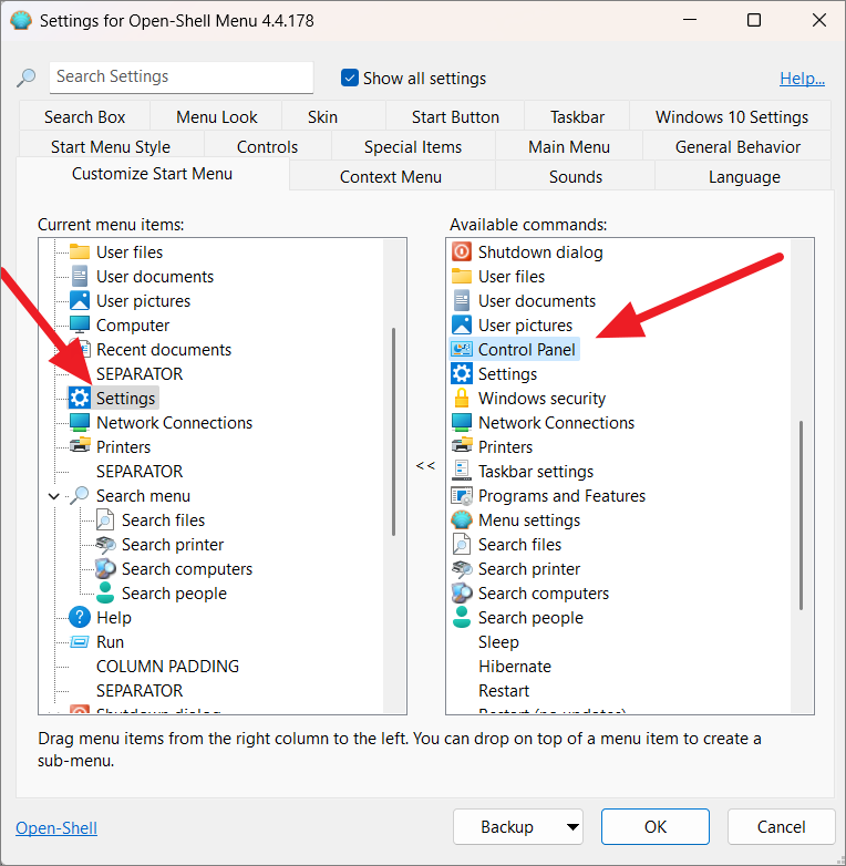 Cómo descargar y usar Open Shell en Windows 11