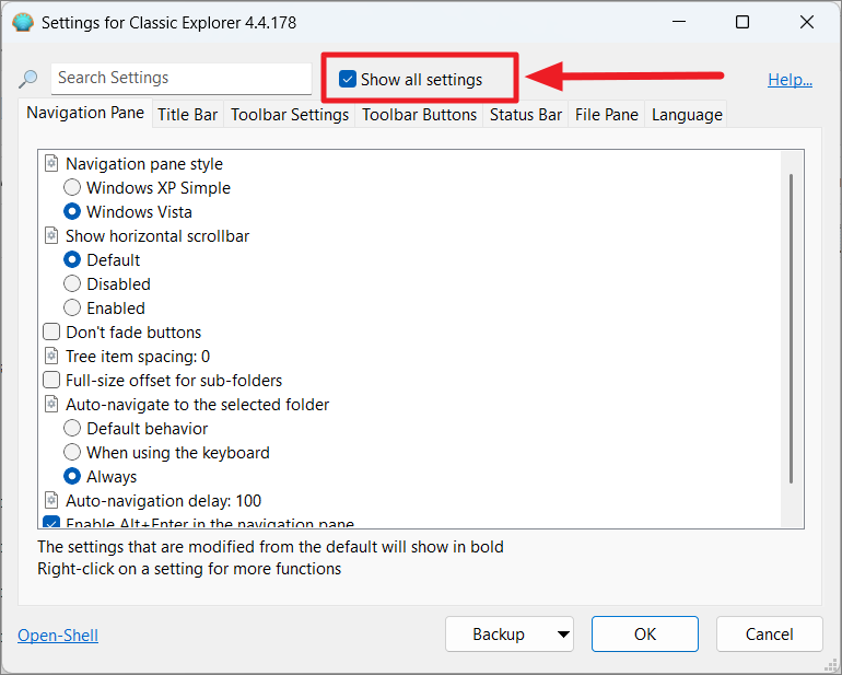 Cómo descargar y usar Open Shell en Windows 11