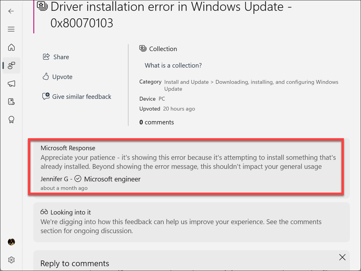 Cómo solucionar el error de instalación 0x80070103 en la actualización de Windows 11