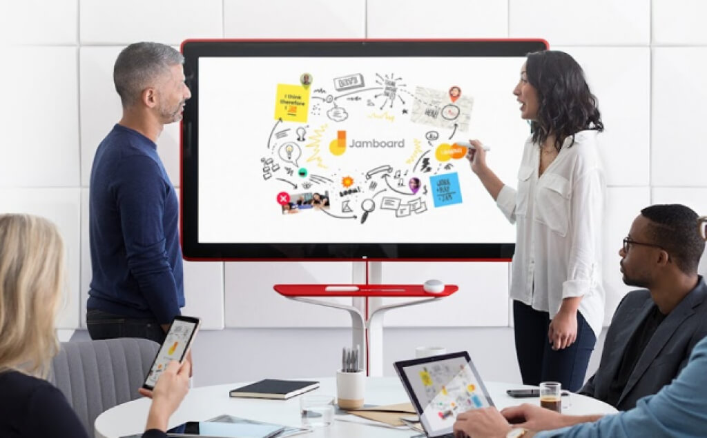 Cómo usar la aplicación Google Jamboard