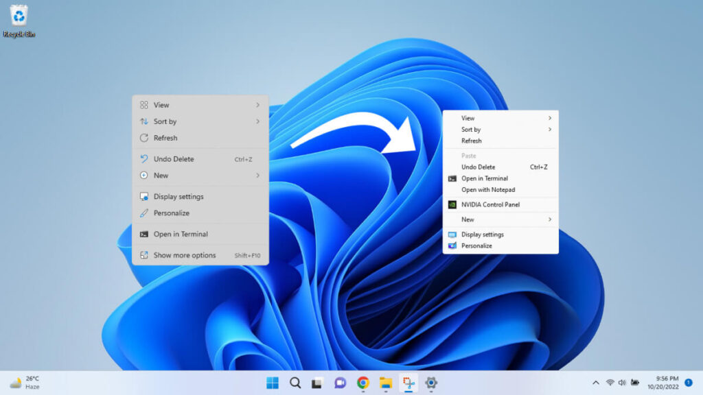 Cómo personalizar el menú contextual de clic derecho en Windows 11 ...