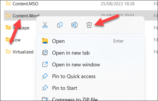 Cómo solucionar el error Word no pudo crear el archivo de trabajo en ...