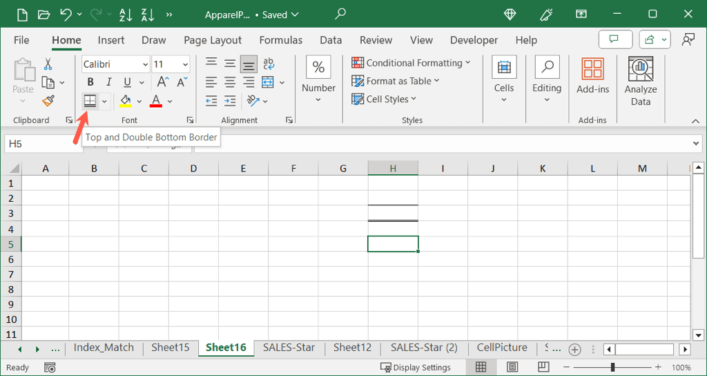Cómo agregar y personalizar bordes en Microsoft Excel