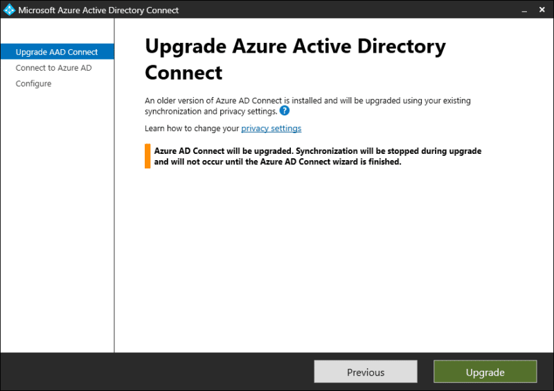 Cómo actualizar Microsoft Entra Connect (Azure Ad Connect) - Tiempo de ...