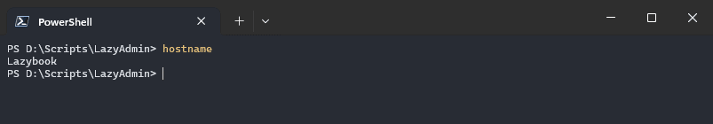 Cómo obtener el nombre de la computadora con PowerShell - Tiempo de Frikis