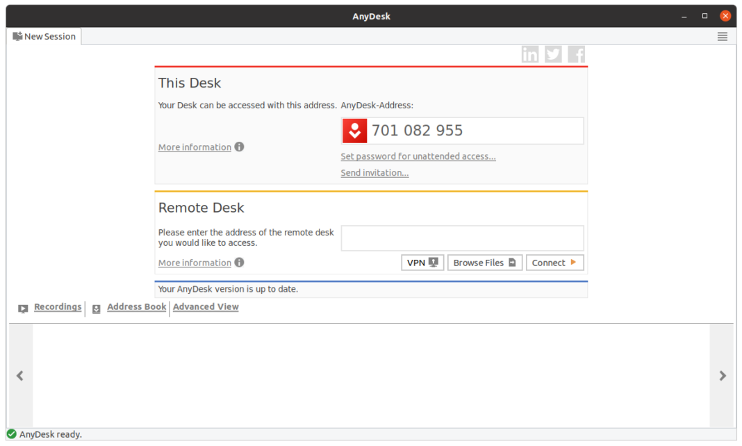 Cómo instalar AnyDesk en Ubuntu 20.04 LTS mediante la terminal de comandos