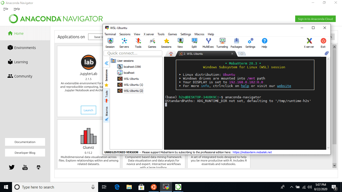 Cómo instalar Anaconda en WSL Windows 10/11 con la aplicación Ubuntu Linux - Tiempo de Frikis