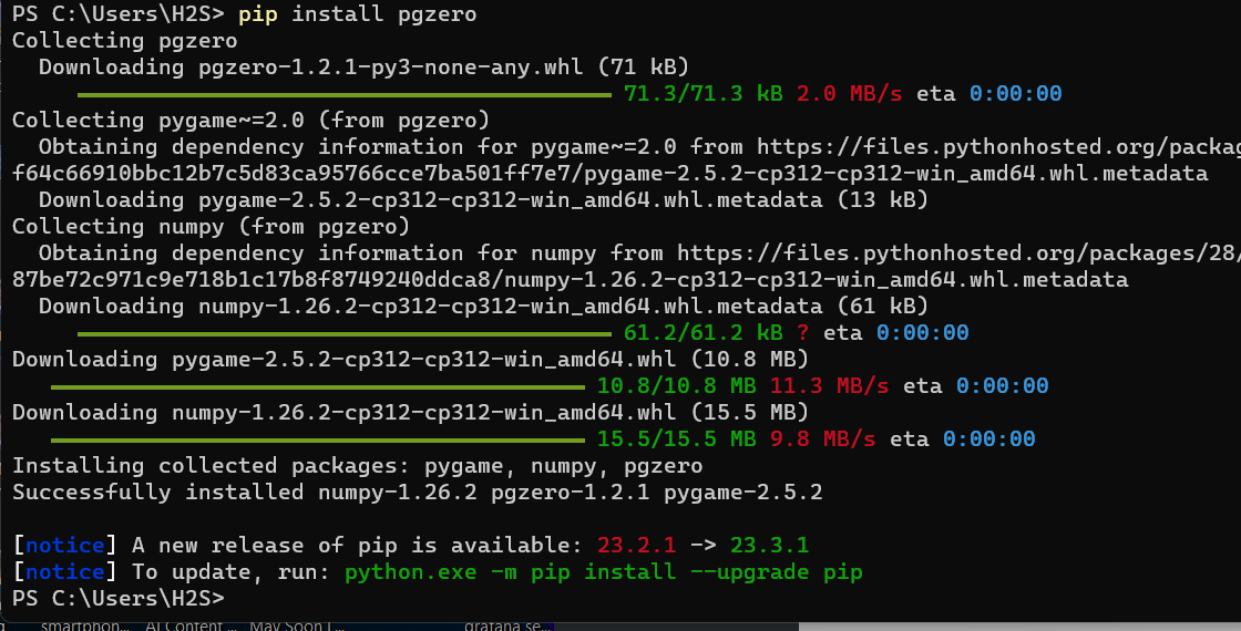Cómo instalar Pygame Zero en Windows 11 - Tiempo de Frikis