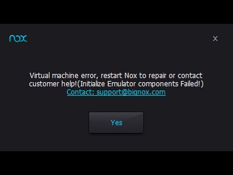 ¿Nox atascado al 99% en Mac y obtener un error de máquina virtual ...