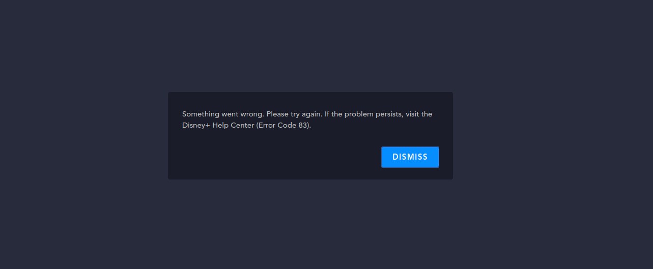 ¡Cómo solucionar el código de error de Disney Plus 83 en todos los ...