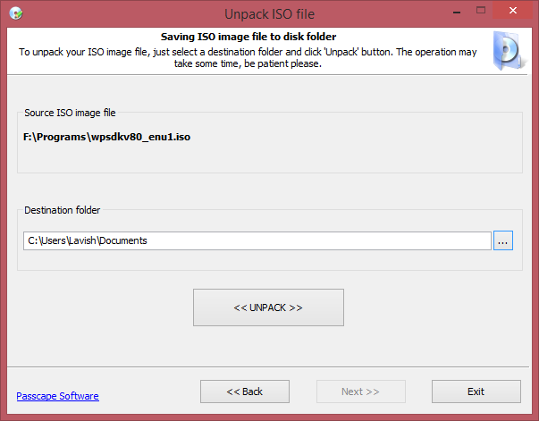 Passcape ISO Burner: herramienta portátil para grabar archivos ISO en ...