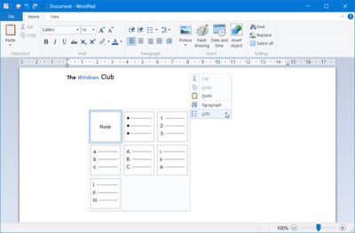 Cómo usar WordPad en Windows 11/10