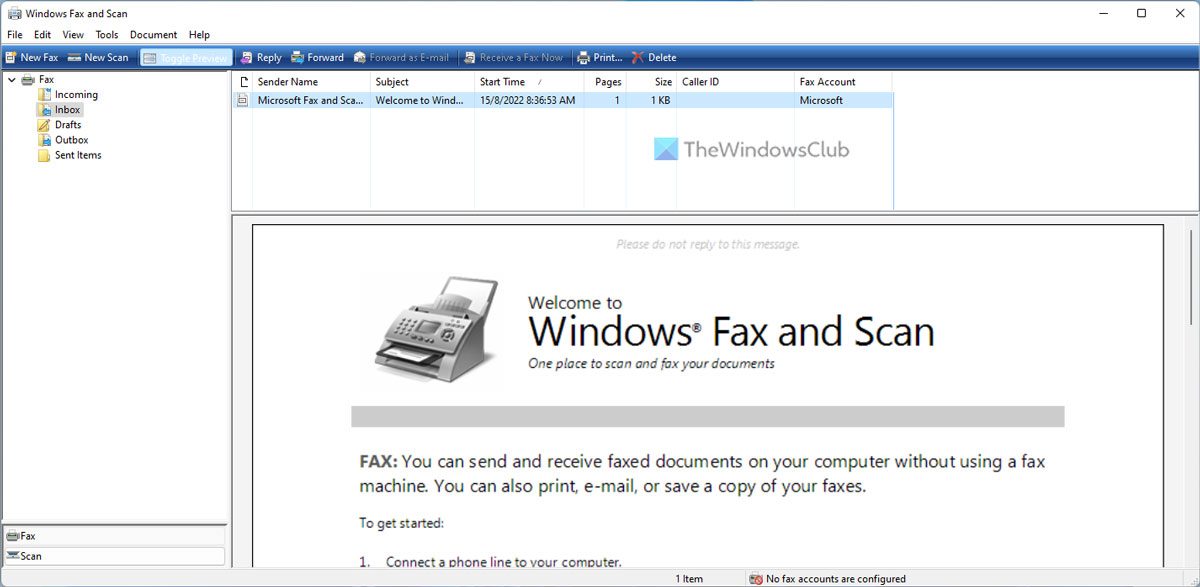 Cómo enviar y recibir fax desde la computadora de Windows