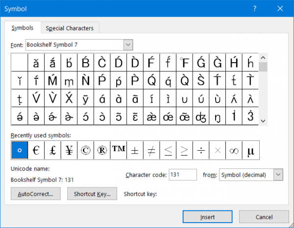 Cómo insertar el símbolo de Grado en Windows 11/10