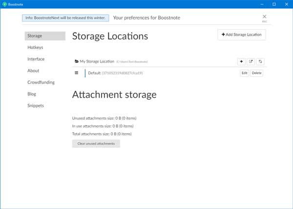 BoostNote es un editor de código gratuito y un software que toma de notas para Windows PC