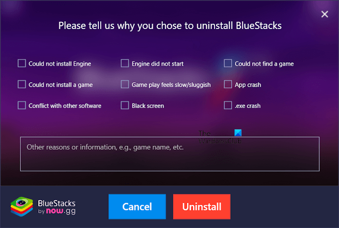 Cómo desinstalar completamente BlueStacks en Windows 11