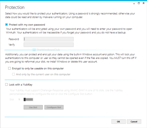 WinAuth es una alternativa de Microsoft o Google Authenticator para ...