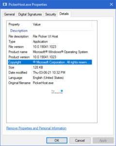 Picker UI Host PickerHost.exe no responde en Windows 11 - Tiempo de Frikis