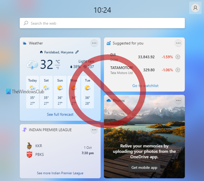 Deshabilite los widgets en Windows 11 usando el Registro o el Editor de ...