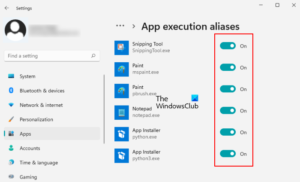 Cómo administrar los alias de ejecución de aplicaciones en Windows 11