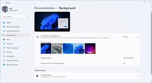 La configuración de personalización de Windows 11 lo ayudará a ...