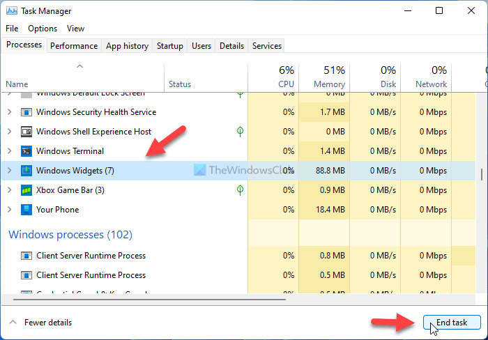 El panel de widgets no funciona en Windows 11 - Tiempo de Frikis
