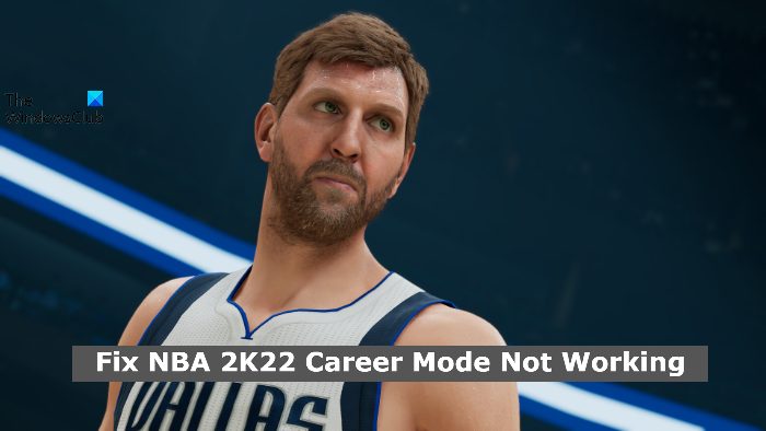 Arreglar el modo de carrera NBA 2K22 no funciona - Tiempo de Frikis