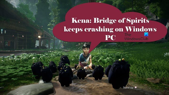 Kena Bridge of Spirits sigue chocando en la PC de Windows