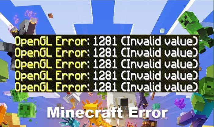 Reparar el error 1281 de Minecraft OpenGL en una PC con Windows ...