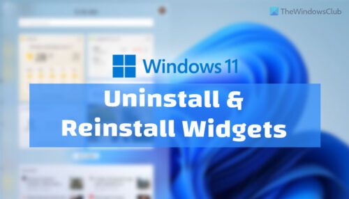 Cómo desinstalar o reinstalar widgets en Windows 11 - Tiempo de Frikis