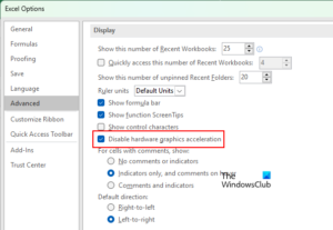 Excel no me deja hacer clic en las celdas [Reparar] - Tiempo de Frikis