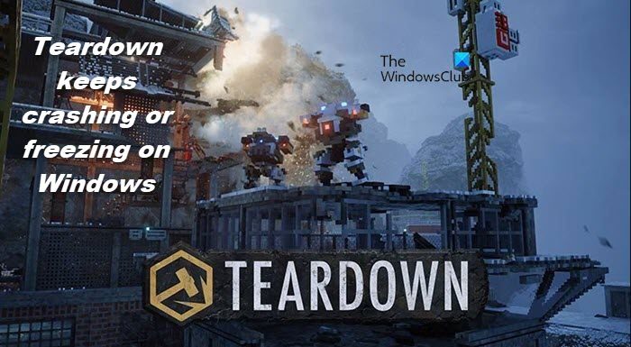 Teardown sigue fallando o congelando en una PC con Windows - Tiempo de ...